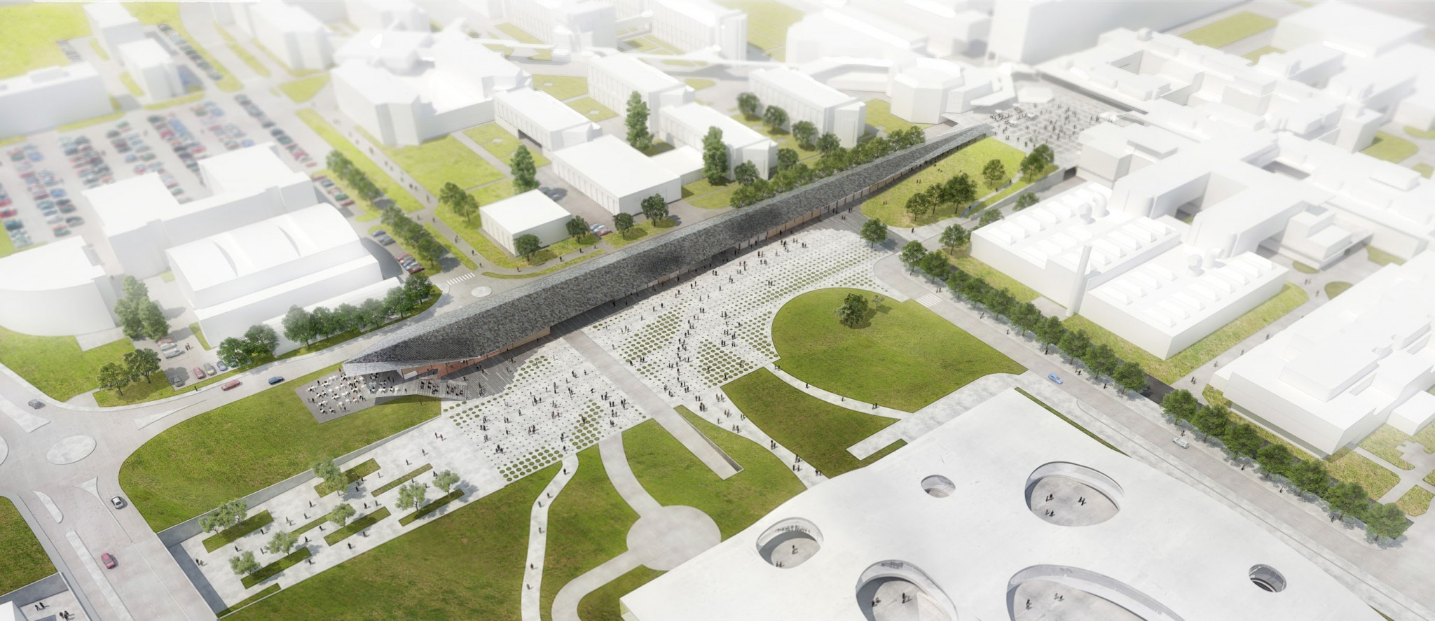 EPFL-Espace et pavillions sur place Cosandey (Competition) | News ...