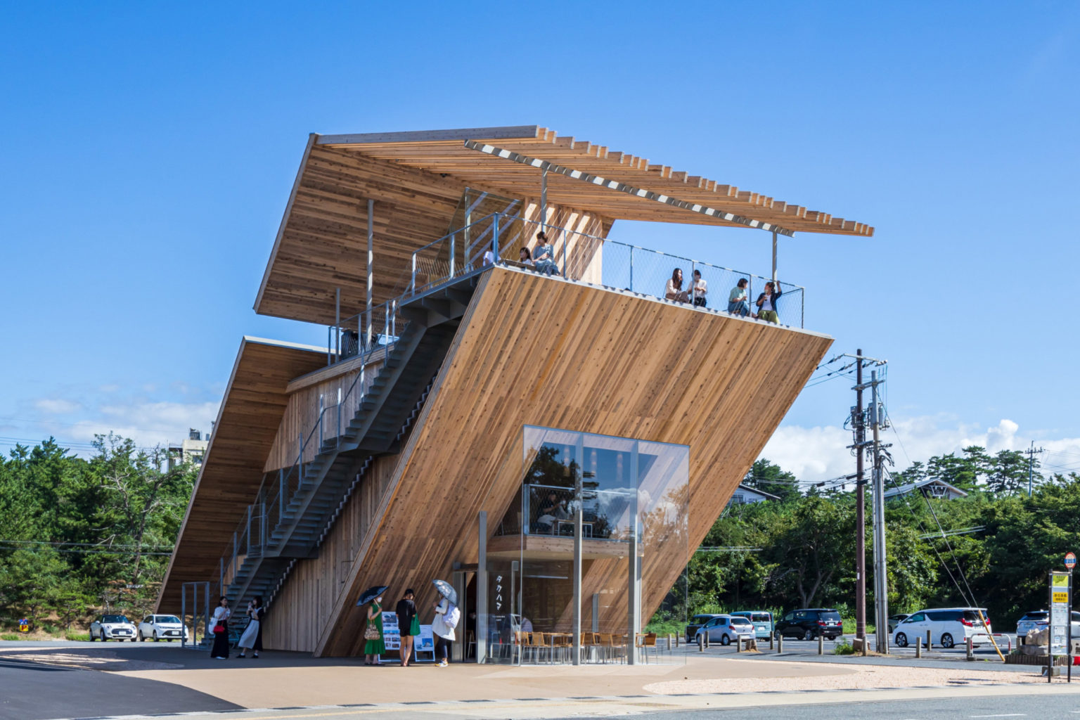 Tottori Takahama Café | Kengo Kuma and Associates