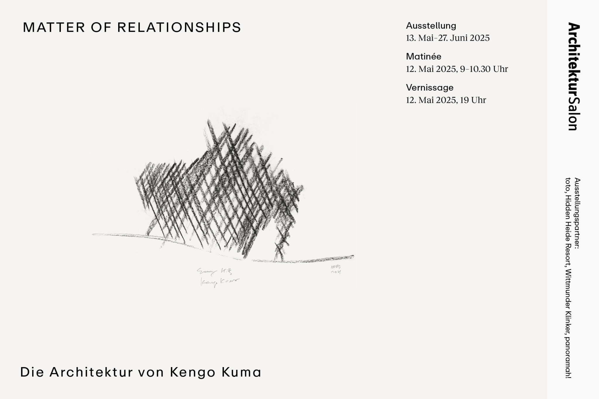Exhibition – Matter of Relationships – The Architecture of Kengo Kuma ...